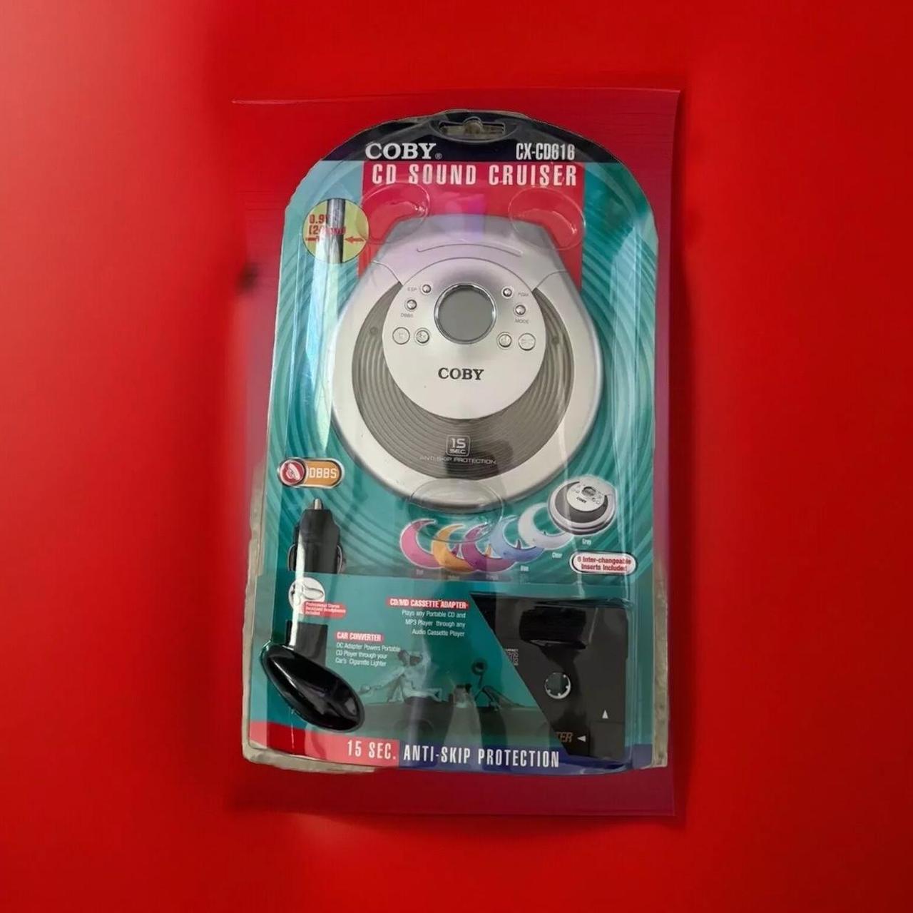 Coby CD Sound Cruiser CX-CD616 Anti Skip Protection... - Depop