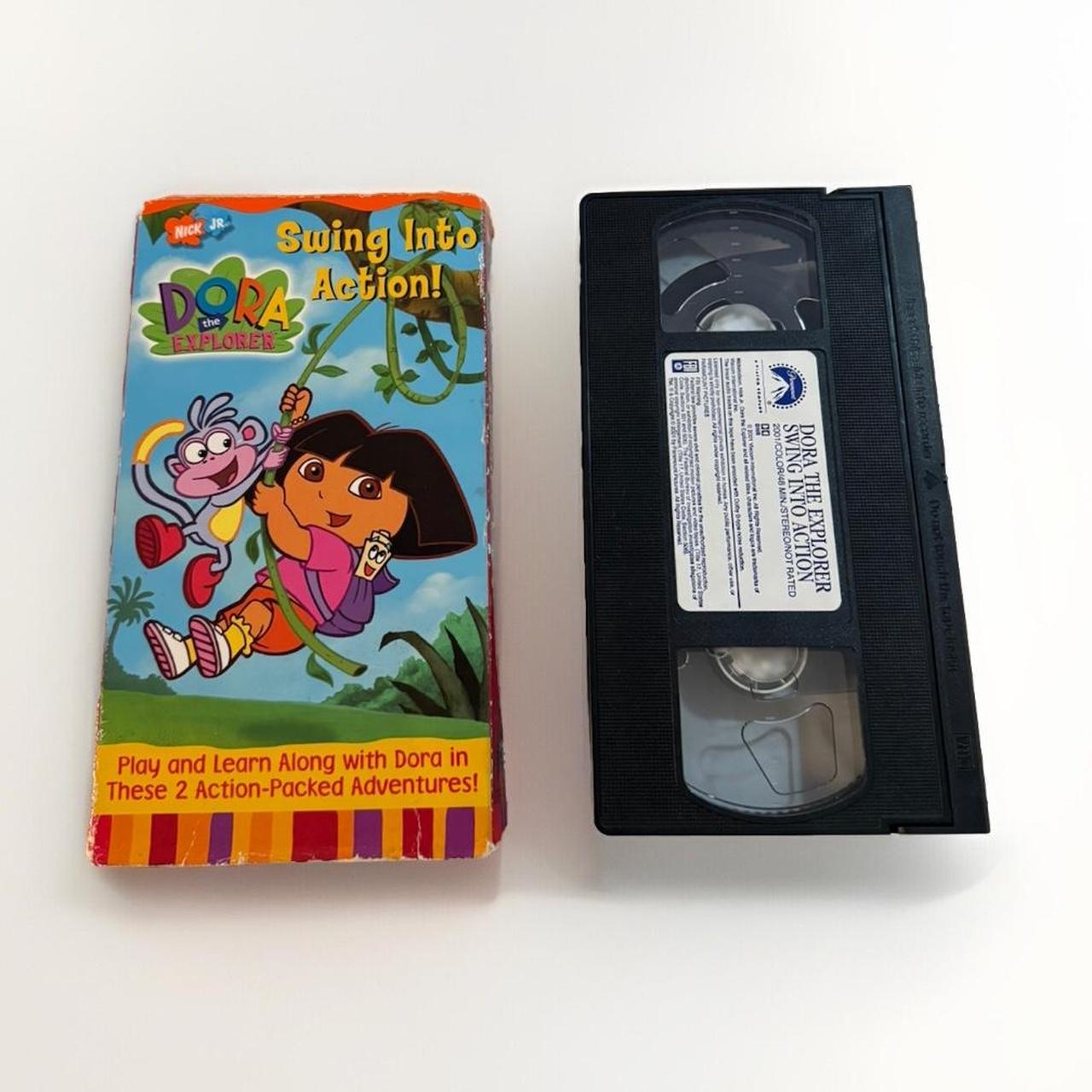 Dora the Explorer: Swing Into Action! VHS 2001 RARE... - Depop