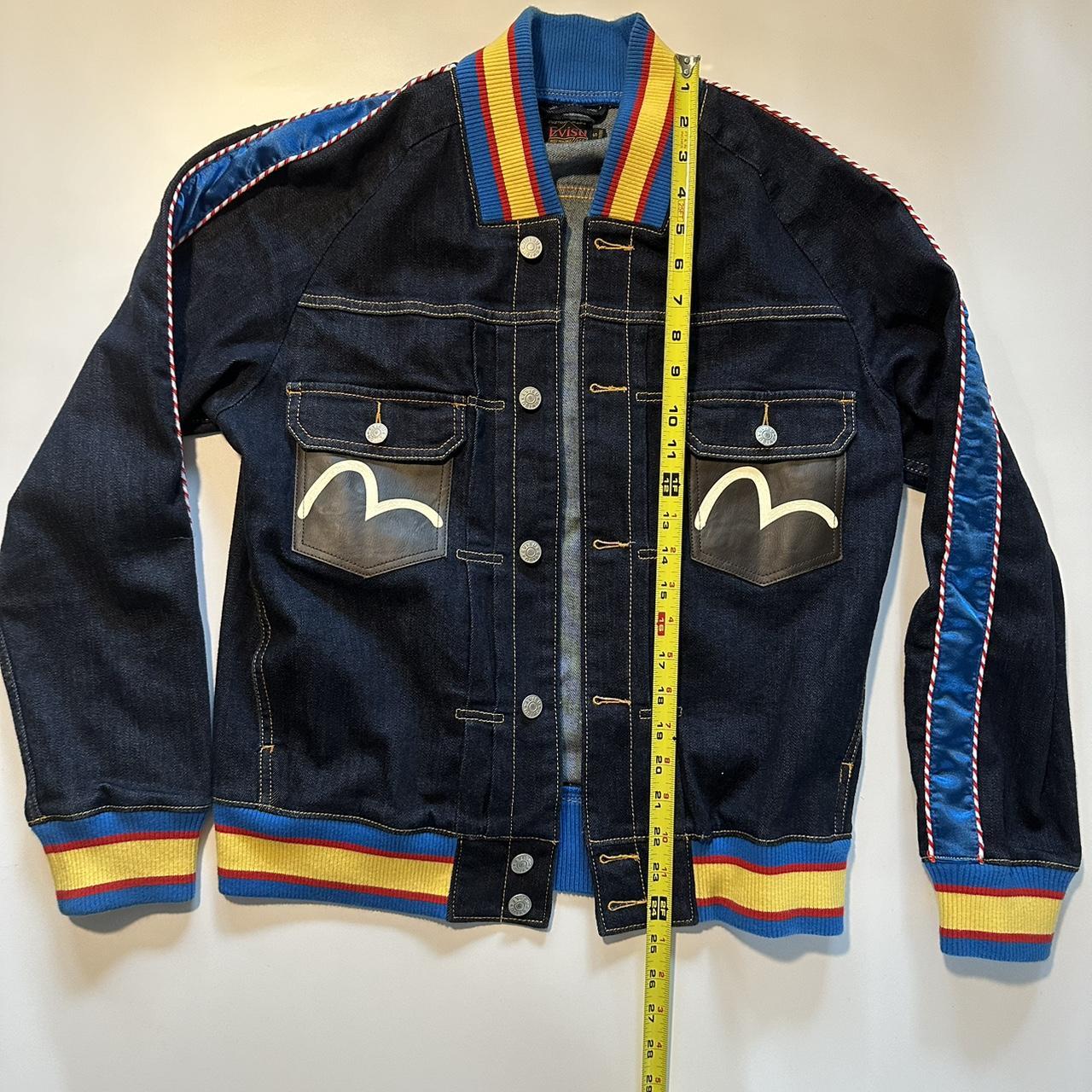 Evisu Denim Jacket Men’s Size Small #evisu - Depop