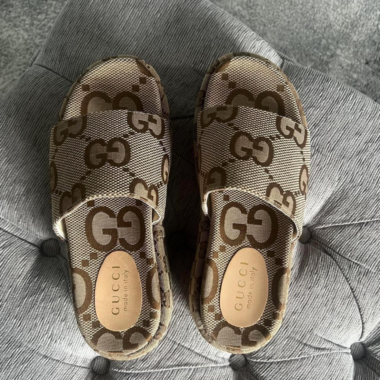 Gucci platform sliders x3 size 5 / 38 X3 size 6... - Depop