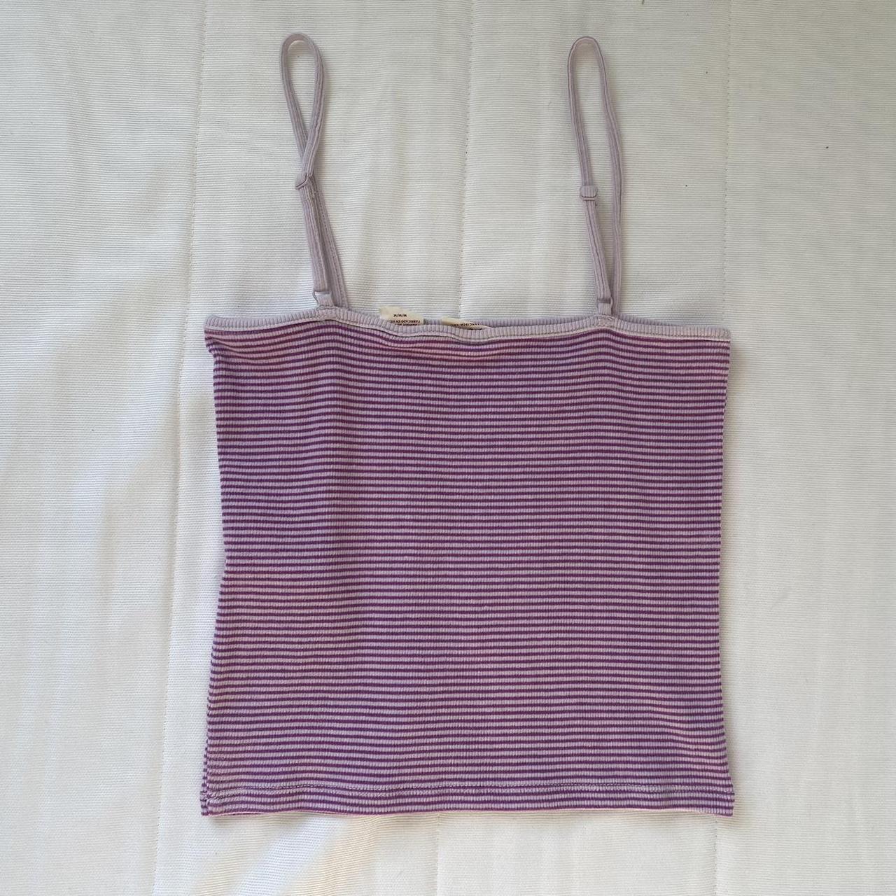 Levi’s cropped spaghetti strap tank top. Never worn,... - Depop