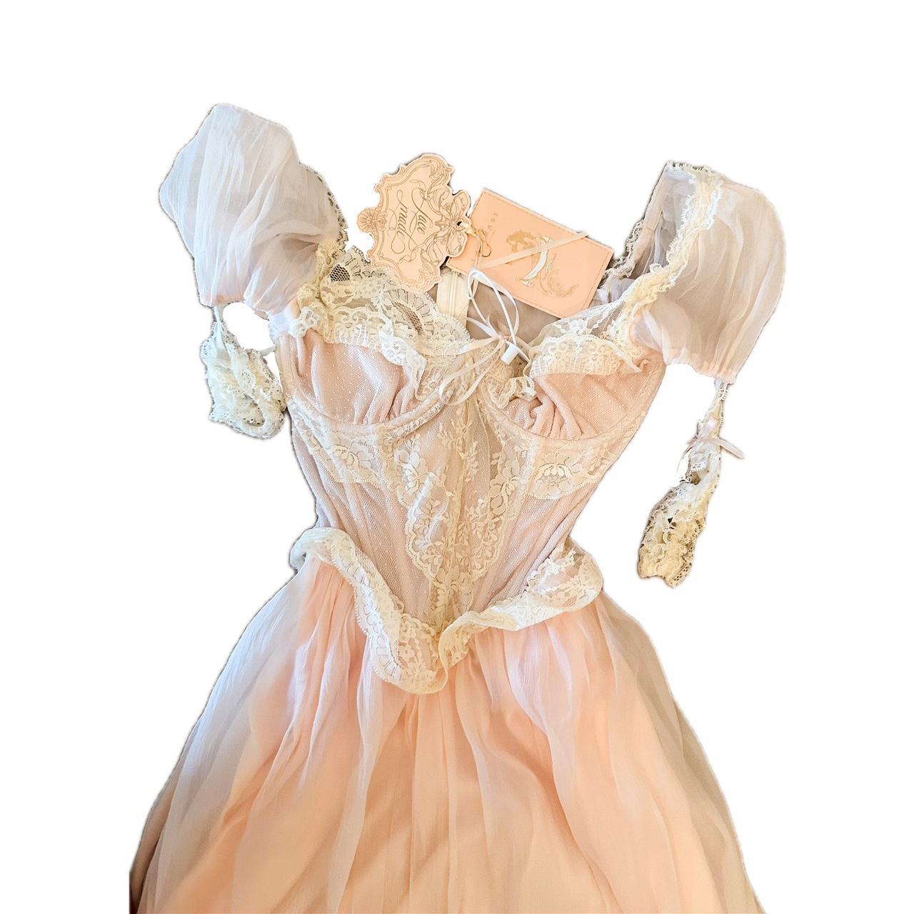 LaceMade Corset Princess Dress Halloween... - Depop