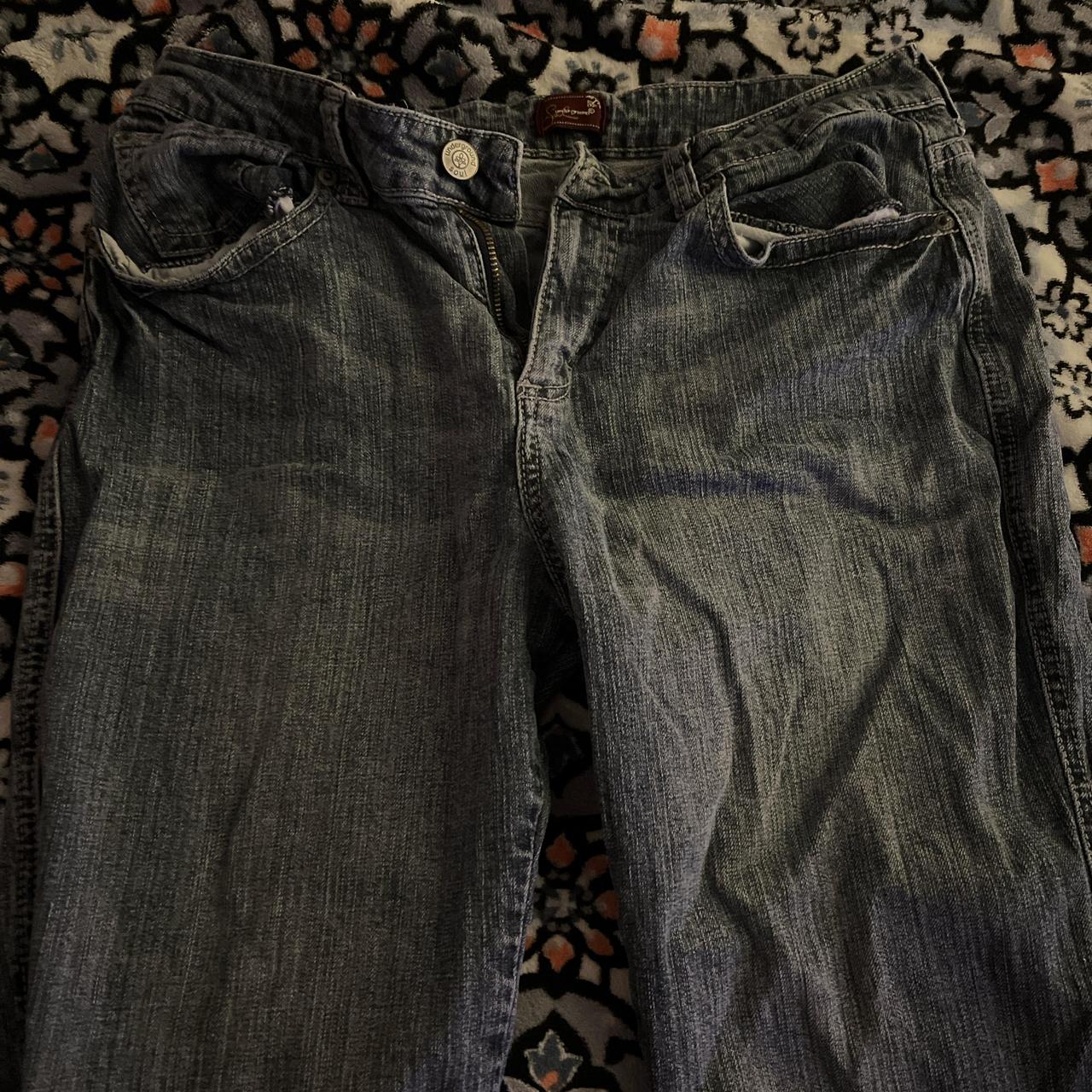 Y2K Low rise flare jeans Underground soul Size 12 - Depop