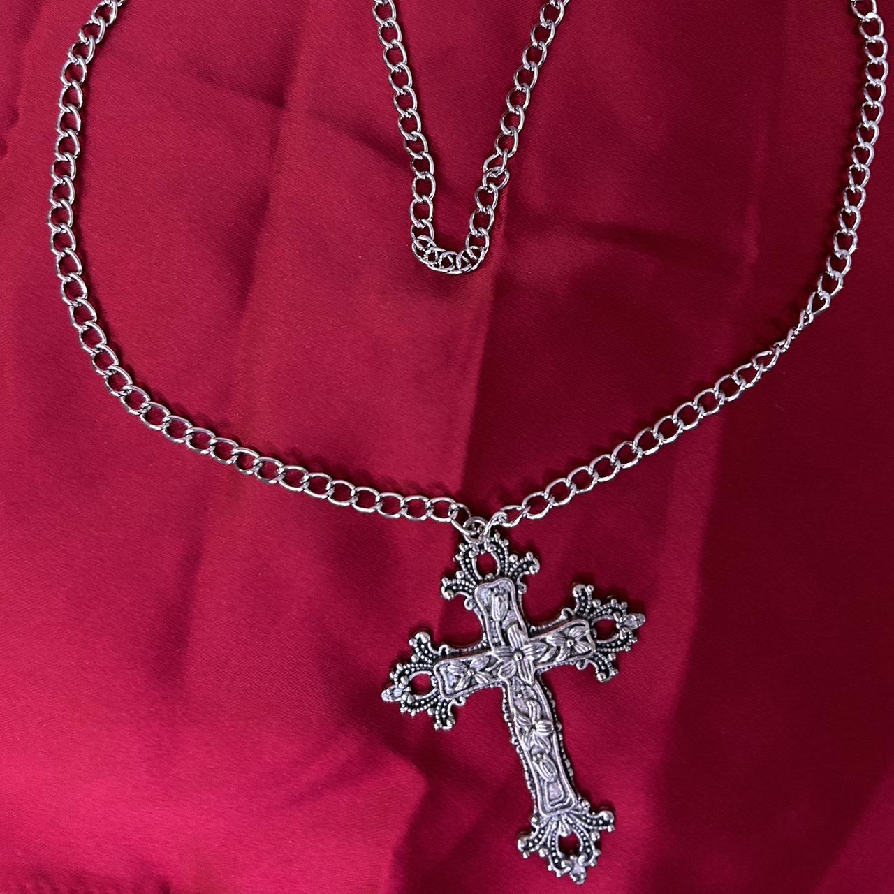 Victorian goth/trad goth/alt necklace! $14 ⚠️NO... - Depop