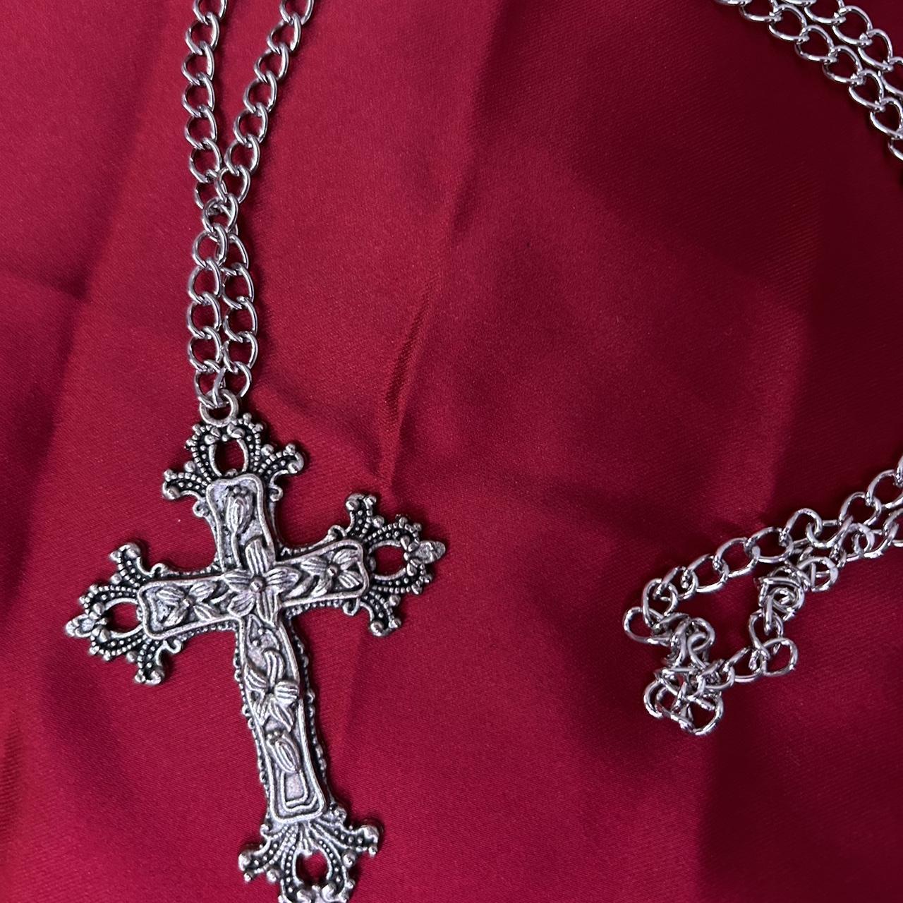 Victorian goth/trad goth/alt necklace! $14 ⚠️NO... - Depop