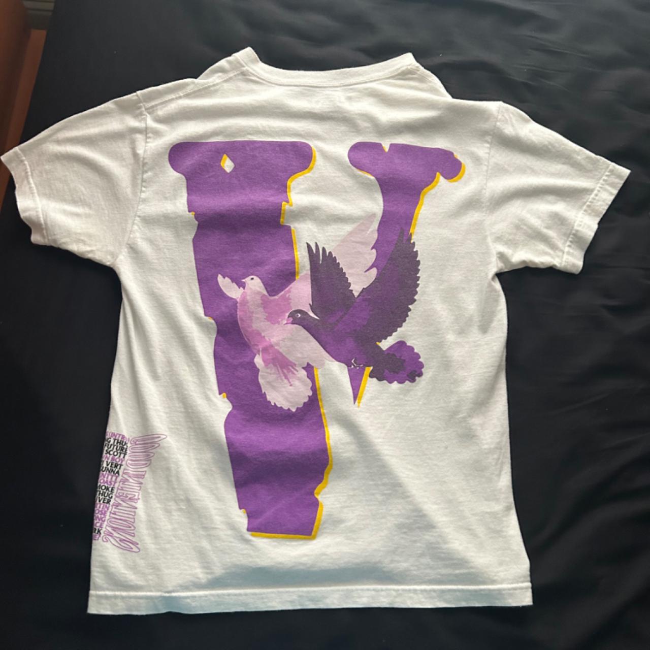 authentic vlone tee - Depop