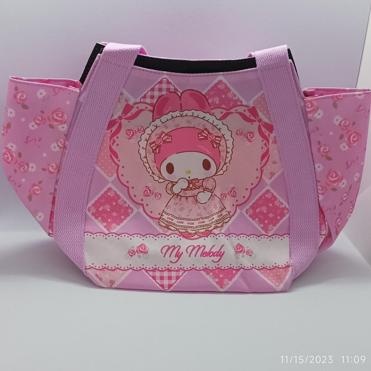 My melody sanrio small tote / lunch bag H24.5 x W38... - Depop