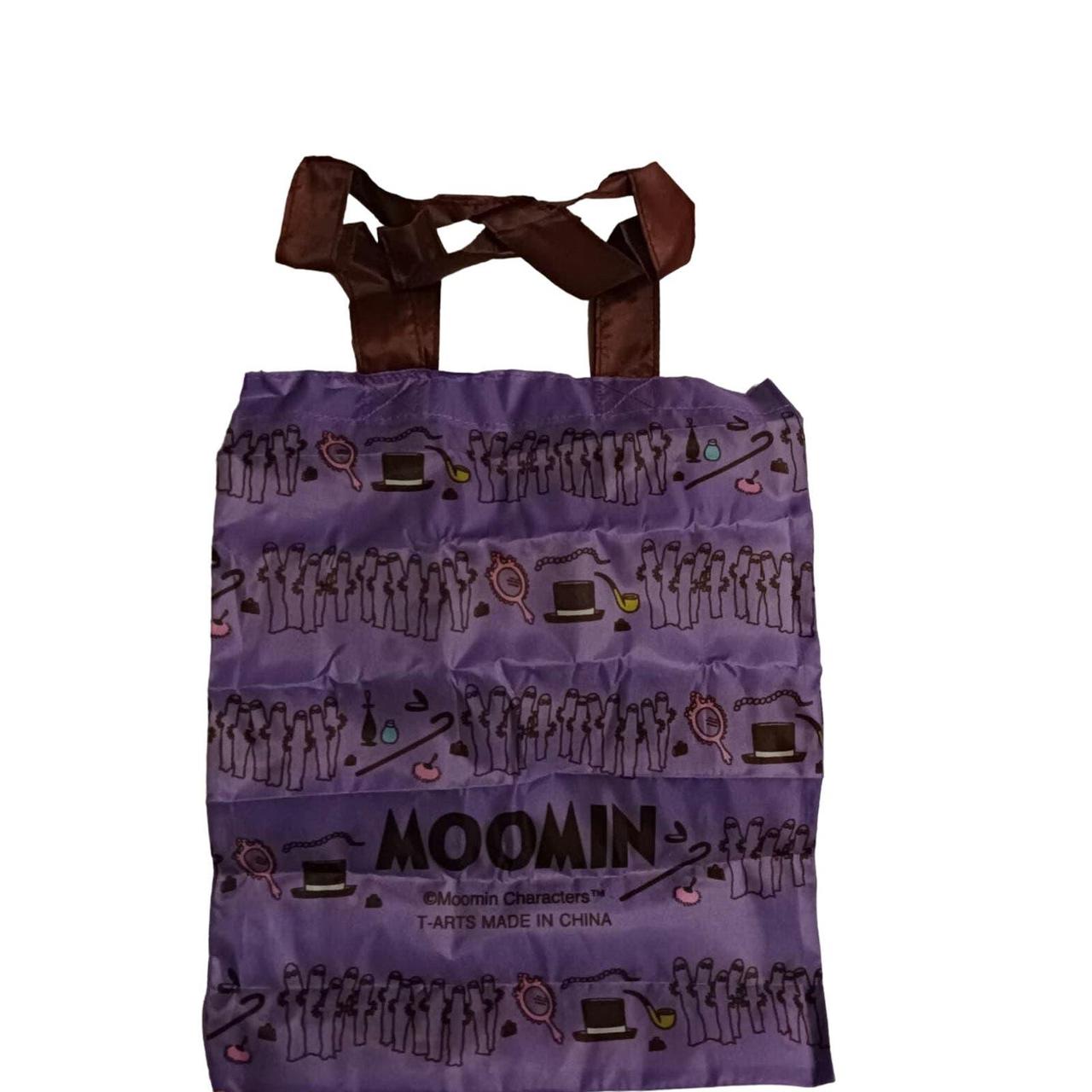 Moomin purple, reusable shopping tote bag - Depop