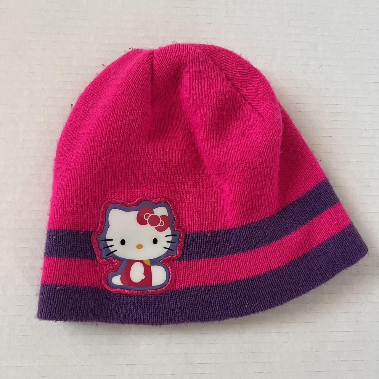 Hello Kitty Beanie Unisex Adult - Depop