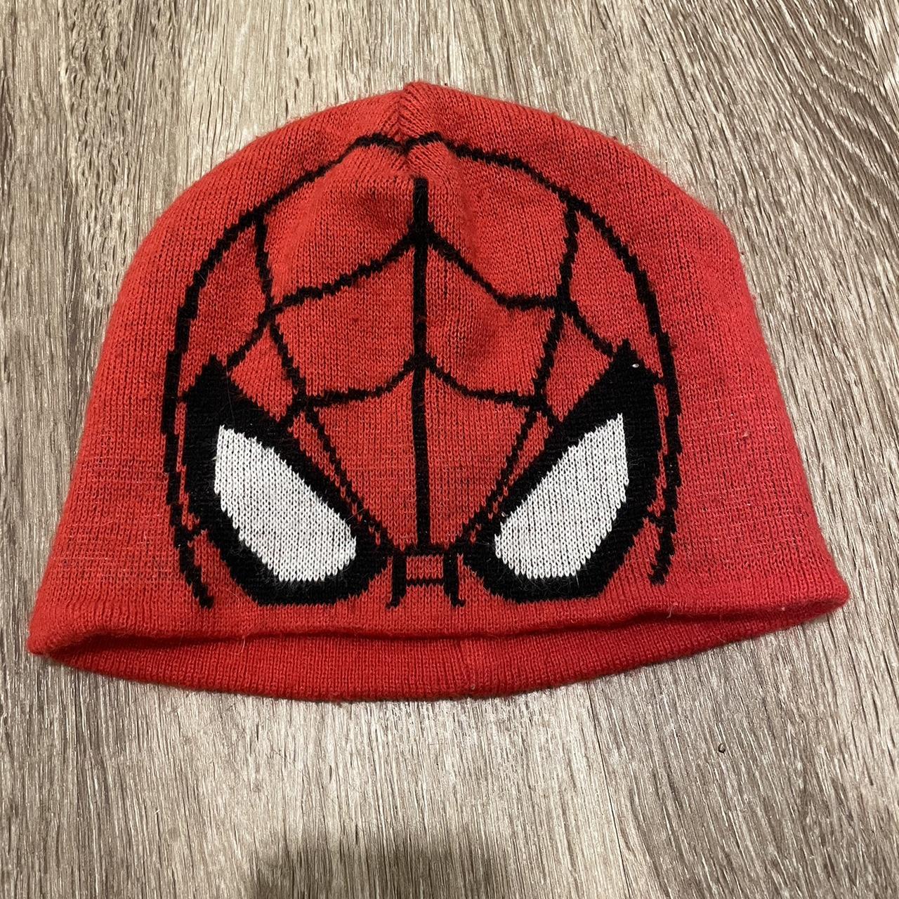 Spider-Man beanie #y2k #jessepinkman #streetwear... - Depop