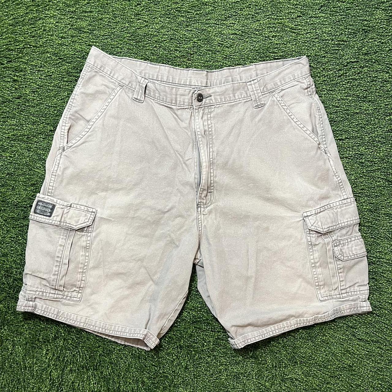 Wrangler cargo shorts. Waist size 36. - Depop