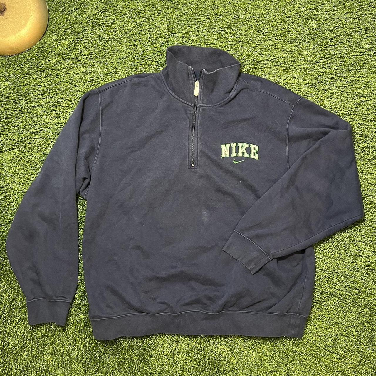 Nike half zip sweater. Size Xl, no tag. - Depop