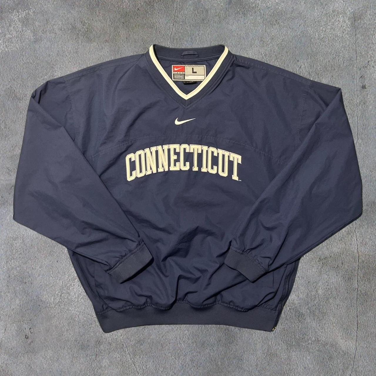 UCONN X NIKE, “Connecticut” Center Nike pullover... - Depop