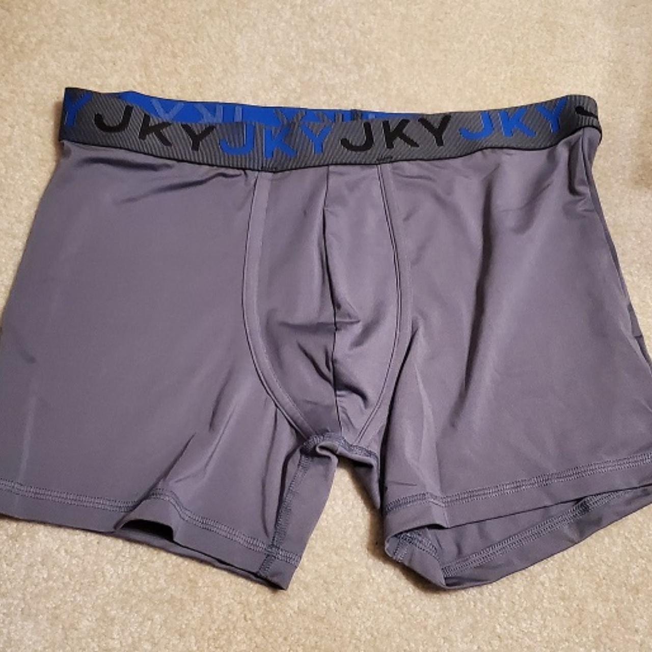 Jockey Men's Grey Boxers-and-briefs | Depop