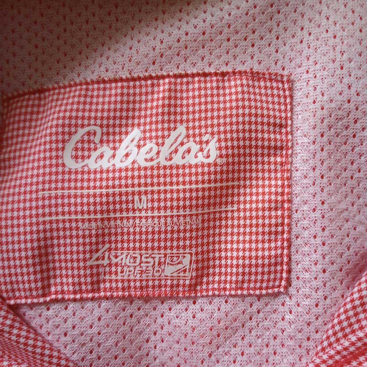 Cabela's 4Most UPF 30 Fisherman shirt. Orange and... - Depop