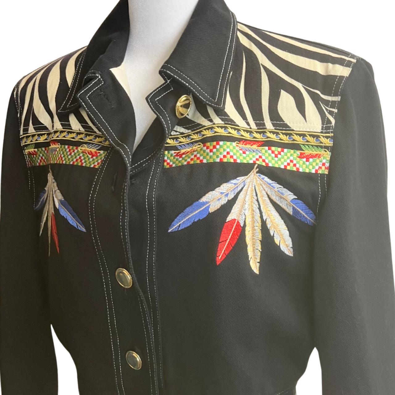 Vintage Christian Llinares CL2 Cropped Jacket... - Depop