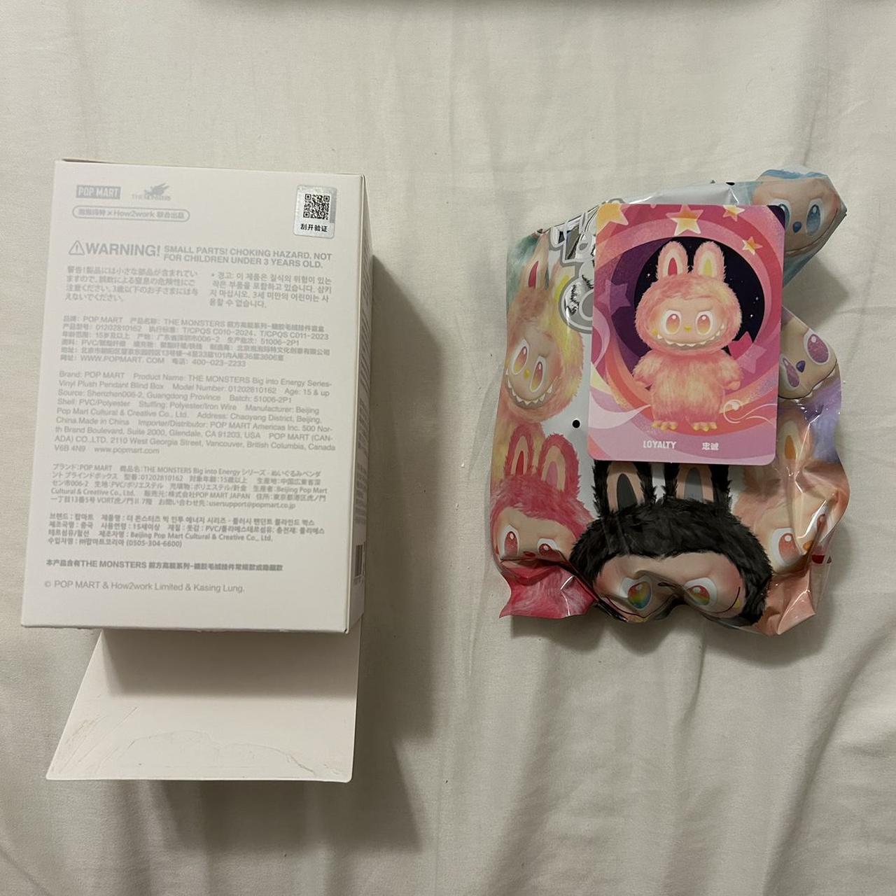 Labubu Big Into Energy Loyalty (open box/sealed... | Depop