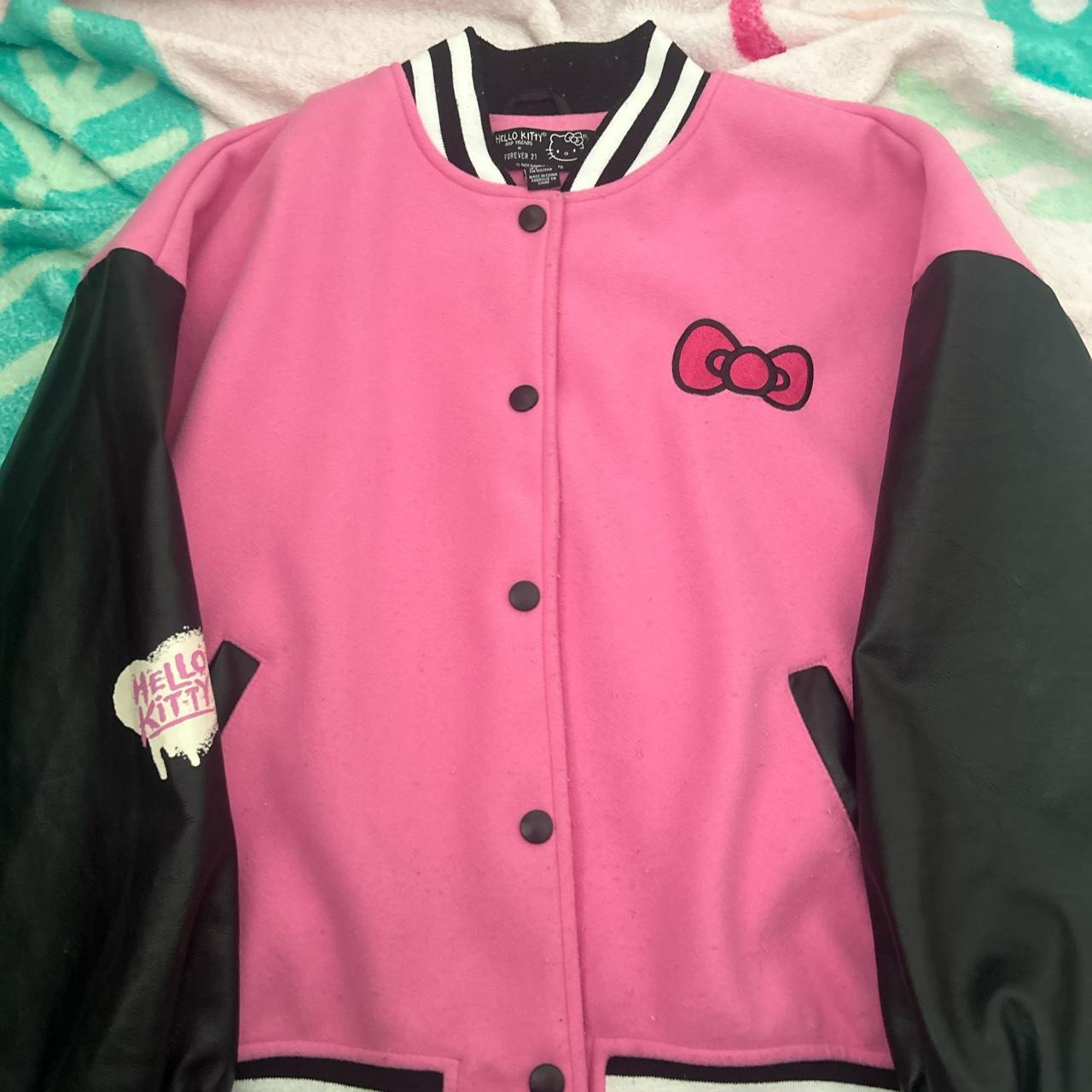Hello Kitty Jacket hello kitty x forever 21 collab... - Depop