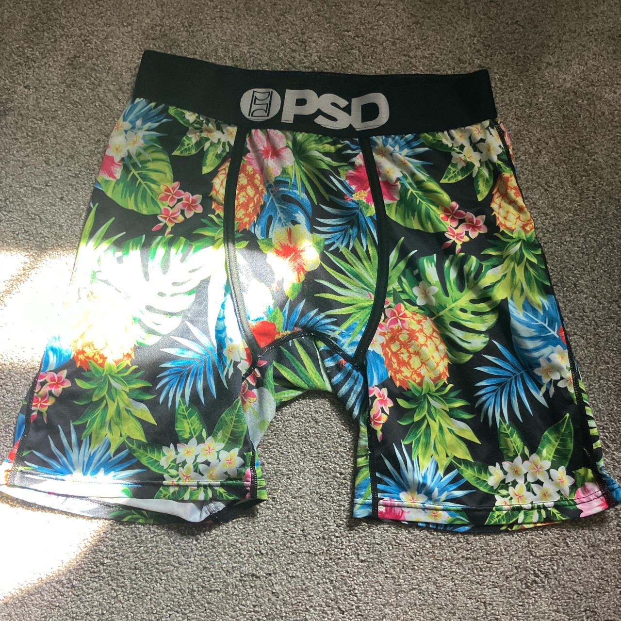 PSD Underwear - Floral Hawaiian Print - Depop