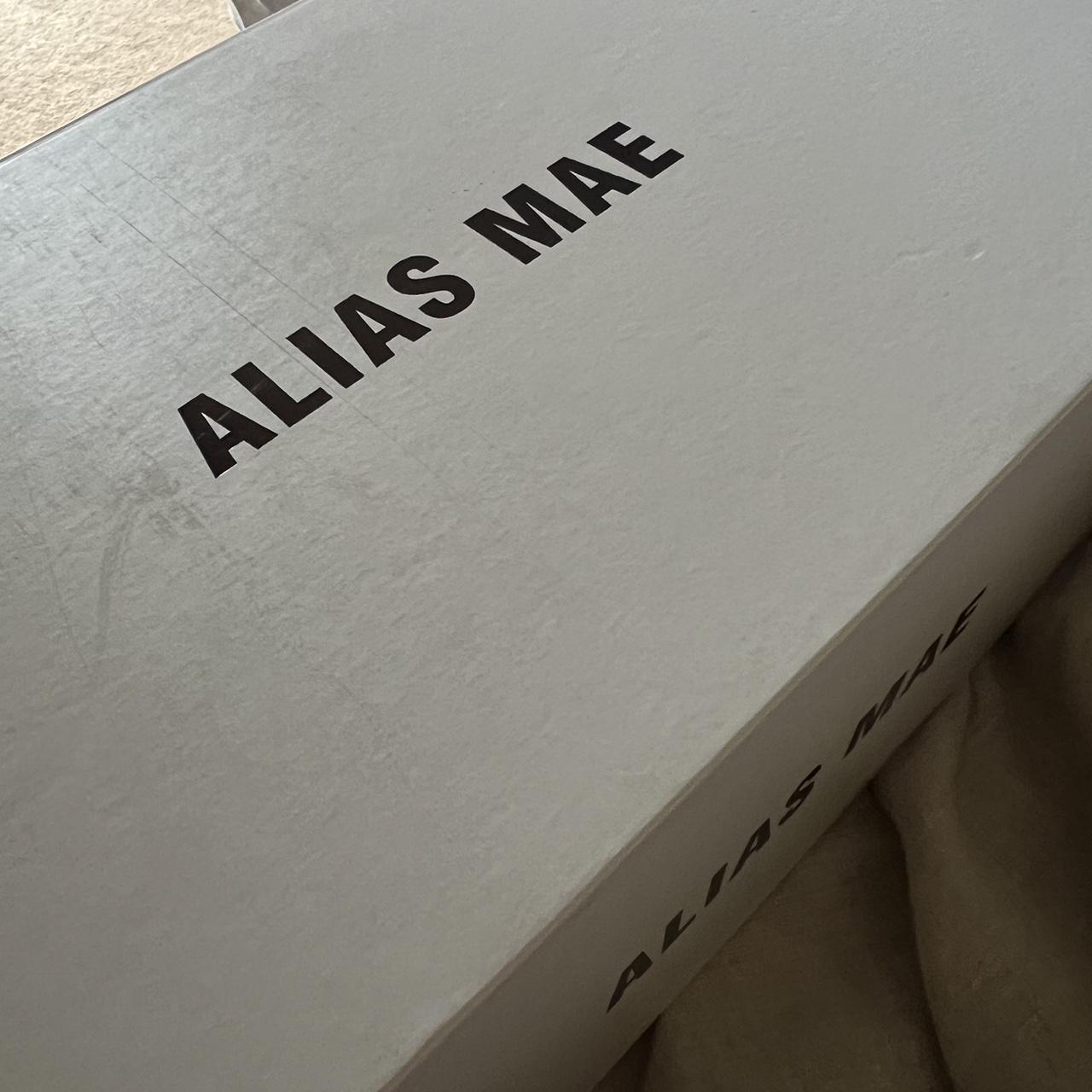 Alias Mae Gipsy shoes in Bone Satin Size 40 Like... - Depop