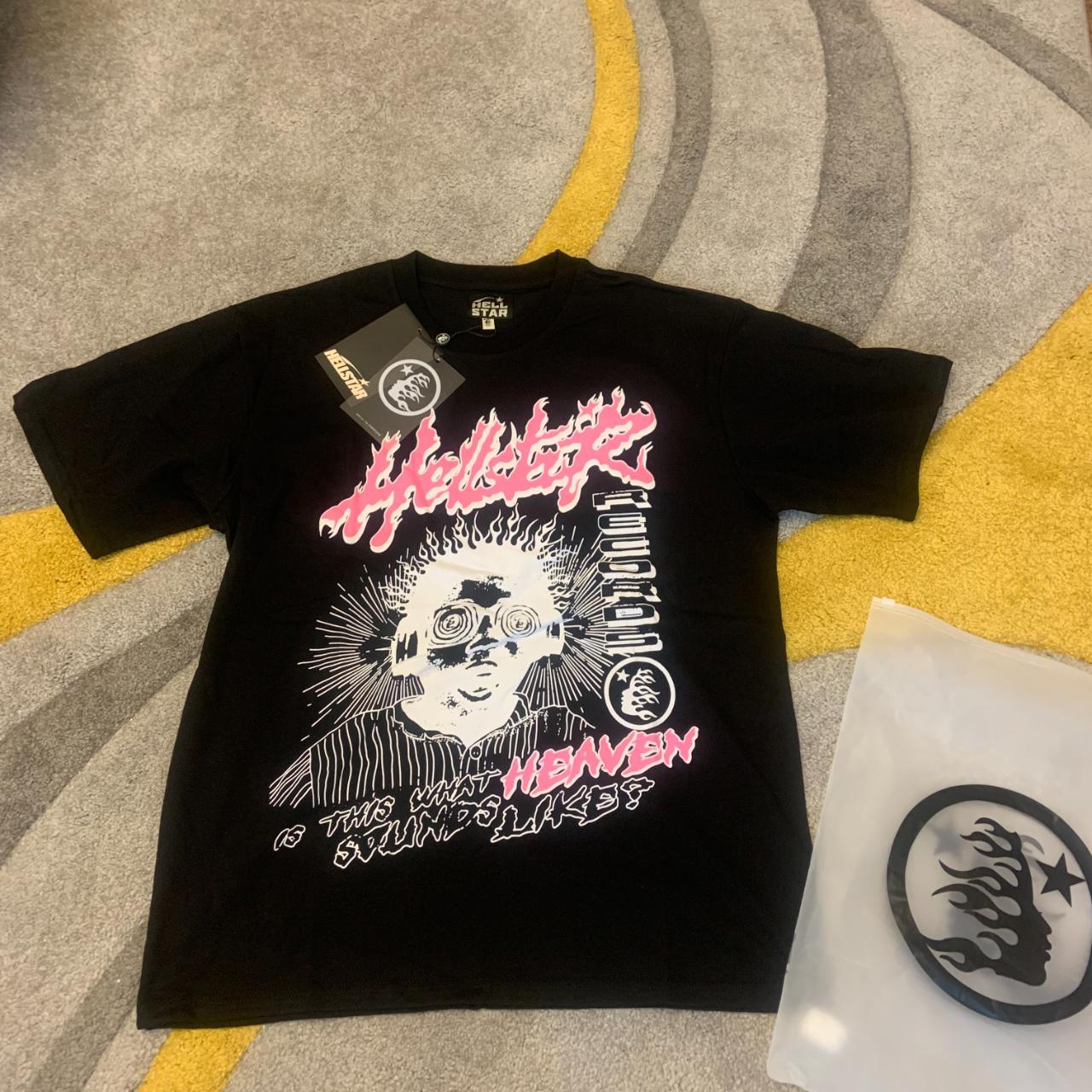 Hellstar Studios Rage Tee Black Hellstar records t... - Depop