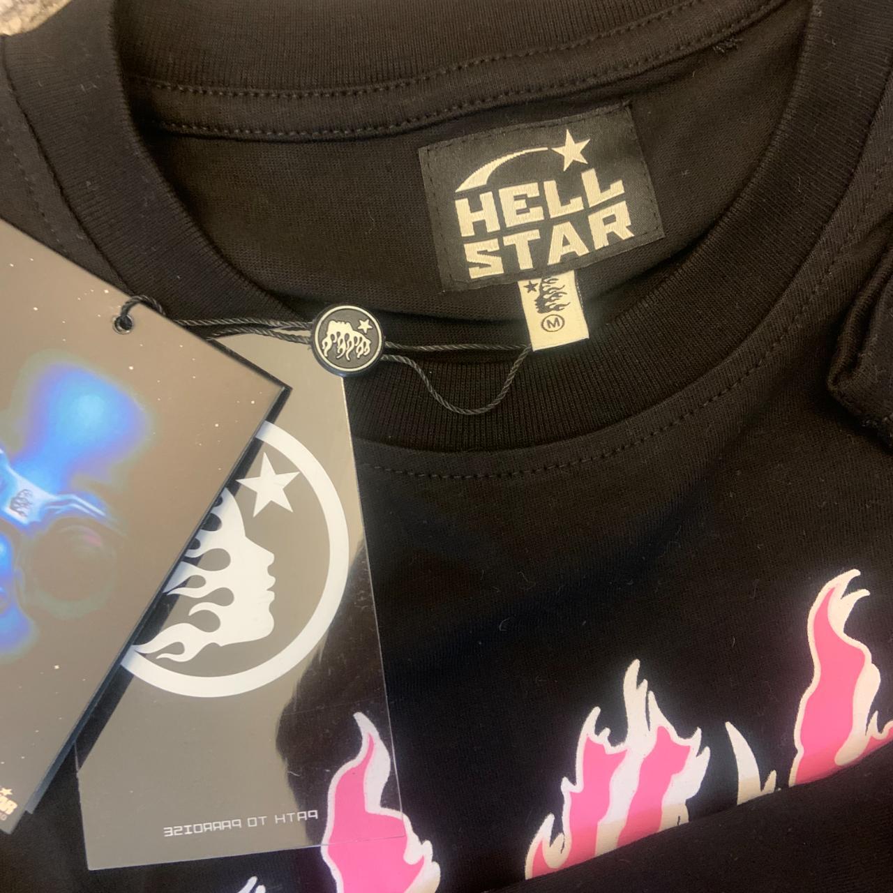 Hellstar Studios Rage Tee Black Hellstar records t... - Depop