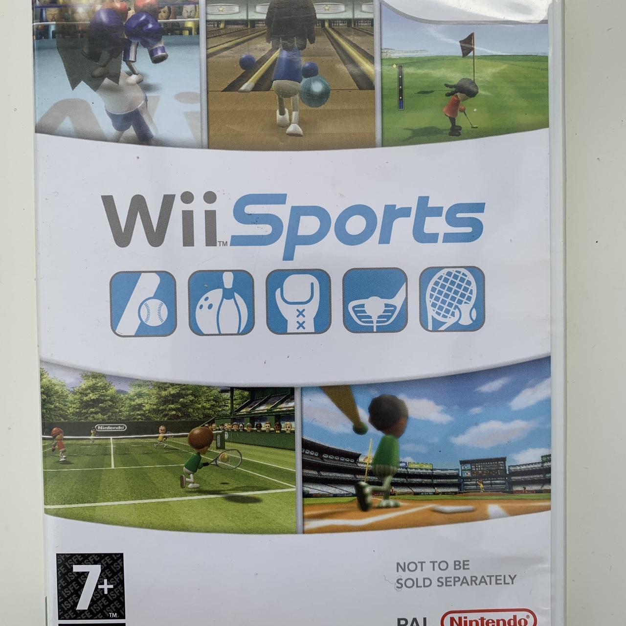 WII SPORTS NINTENDO WII GAME💙🎮🎾 ★ COMPLETE WITH... - Depop