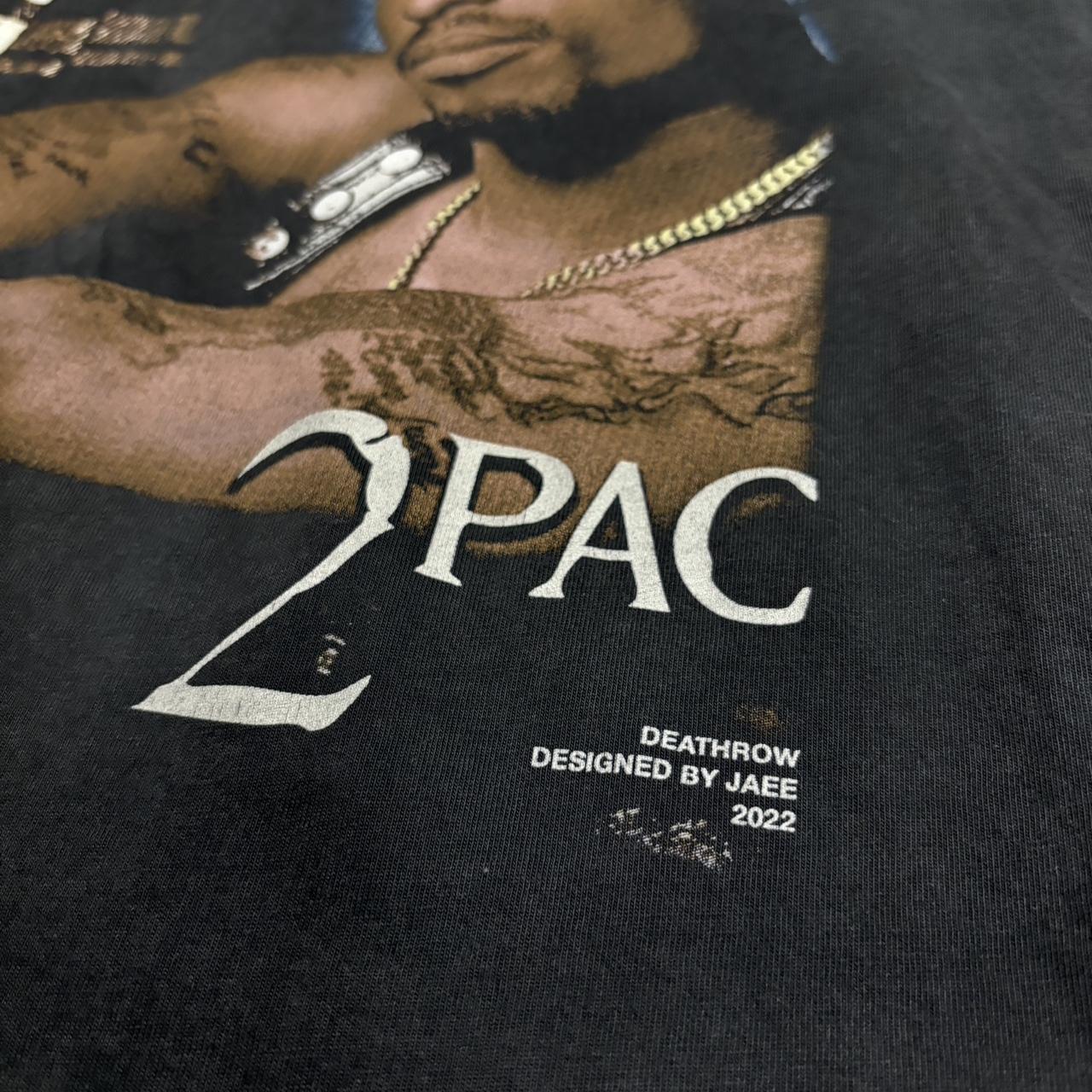 Jaee Editz Death Row Records Shirt Tupac Snoop Dogg... - Depop