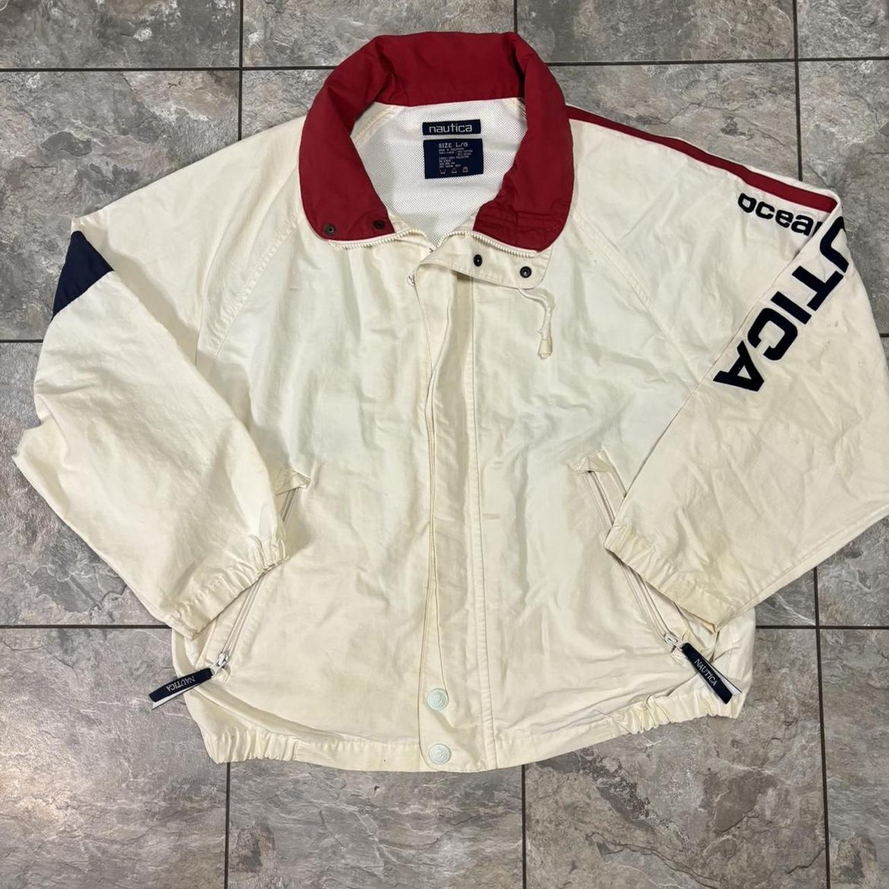 Vintage 1996 NAUTICA OCEAN SPORTSMAN Jacket Size: L - Depop