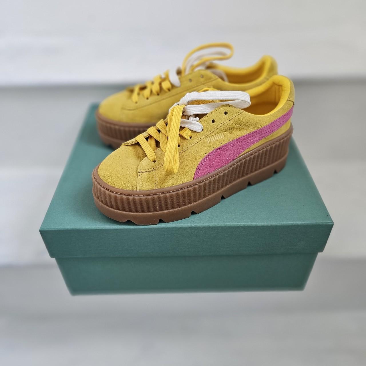FENTY PUMA by Rihanna collection Chunky yellow and... - Depop