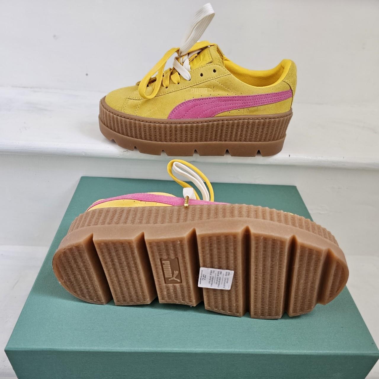 FENTY PUMA by Rihanna collection Chunky yellow and... - Depop