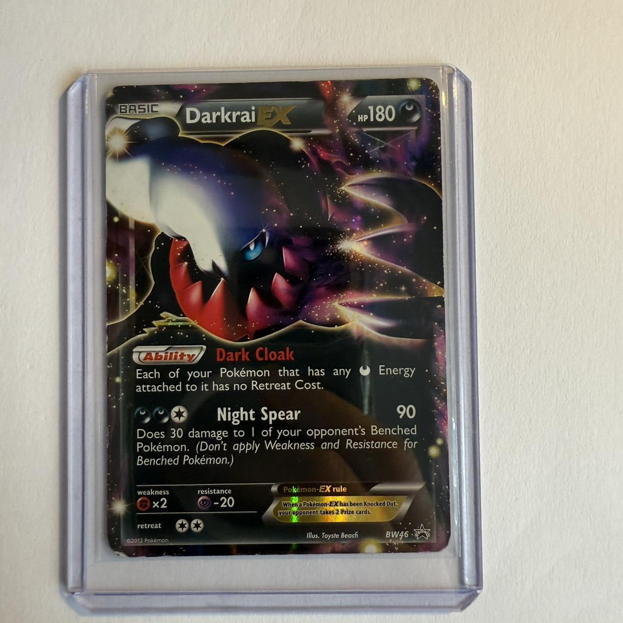 Pokémon Darkrai Ex - Basic Darkrai #PokemonTCG #Darkrai | Depop