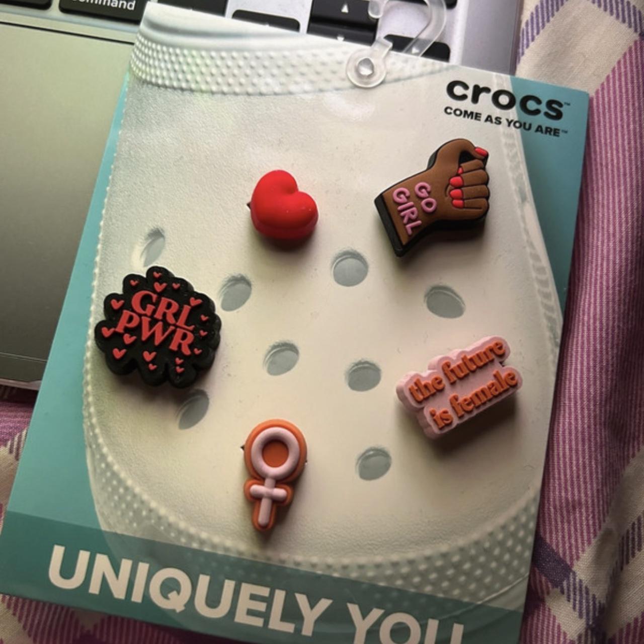 Brand New Croc charms in packaging, open to... - Depop