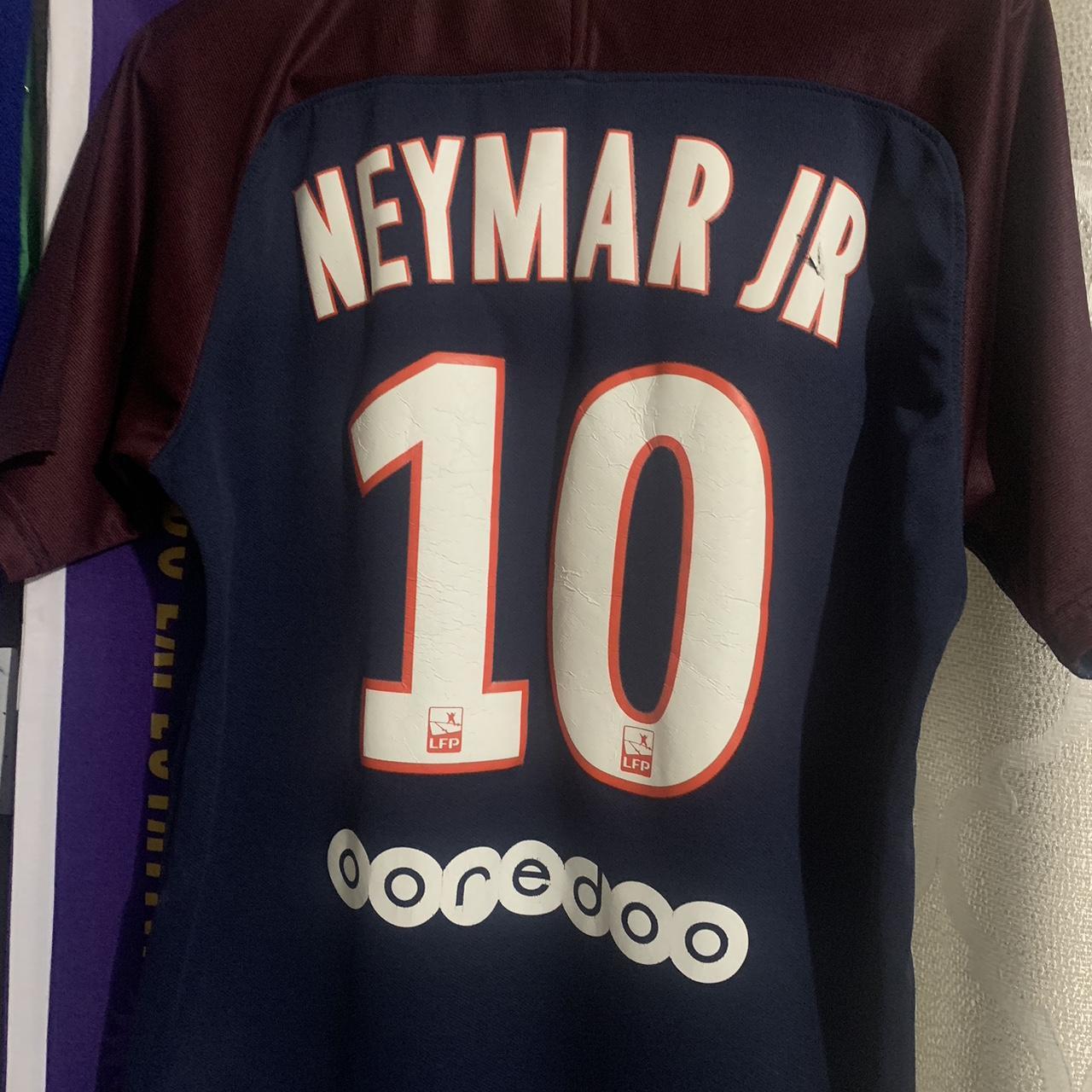 large psg Neymar jersey - Depop