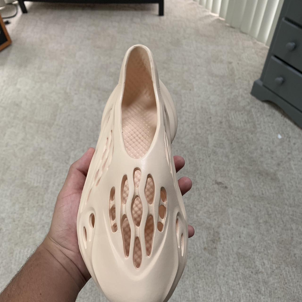 Foam Runners Beige. MENS SIZE 10. No Box. Comes with... - Depop