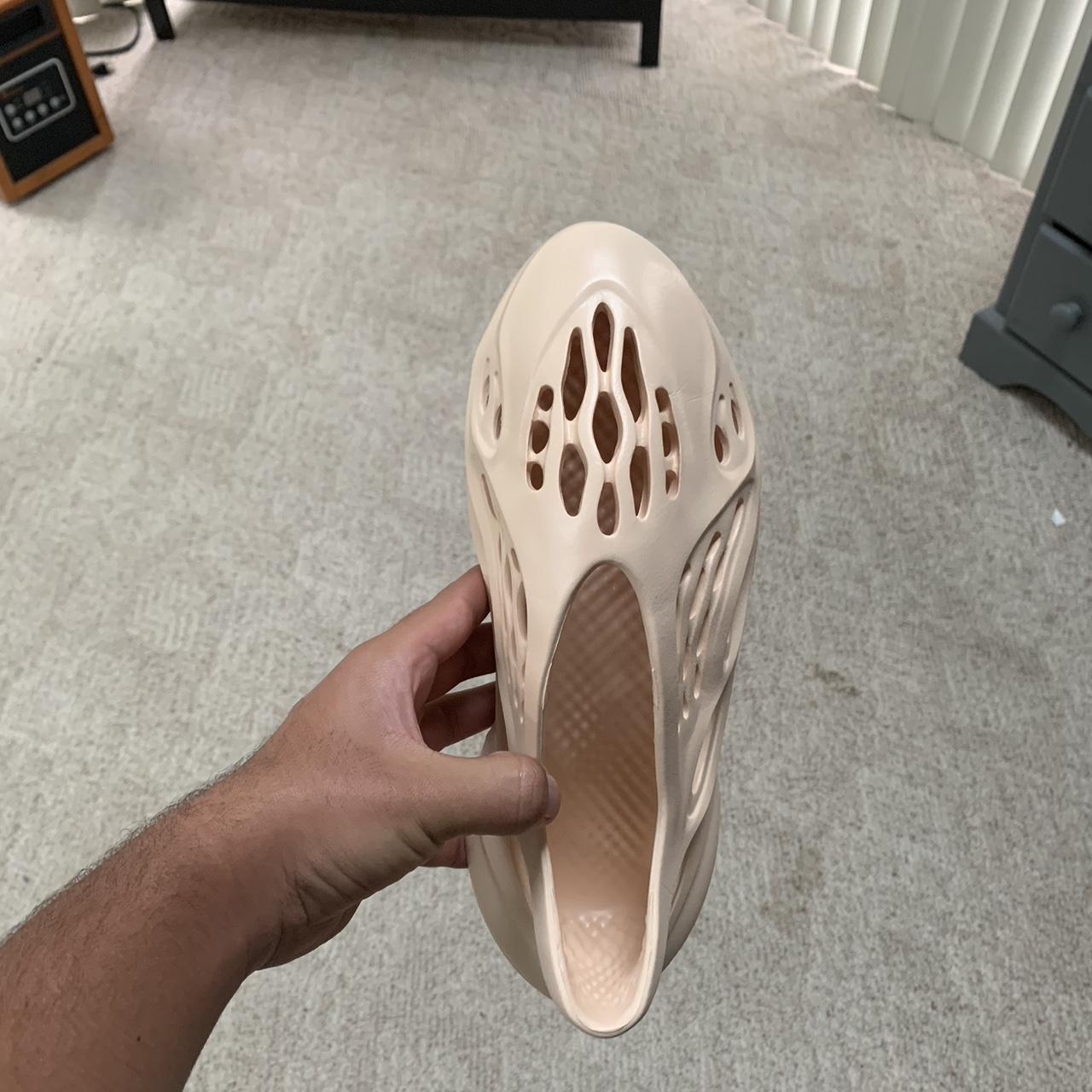 Foam Runners Beige. MENS SIZE 10. No Box. Comes with... - Depop