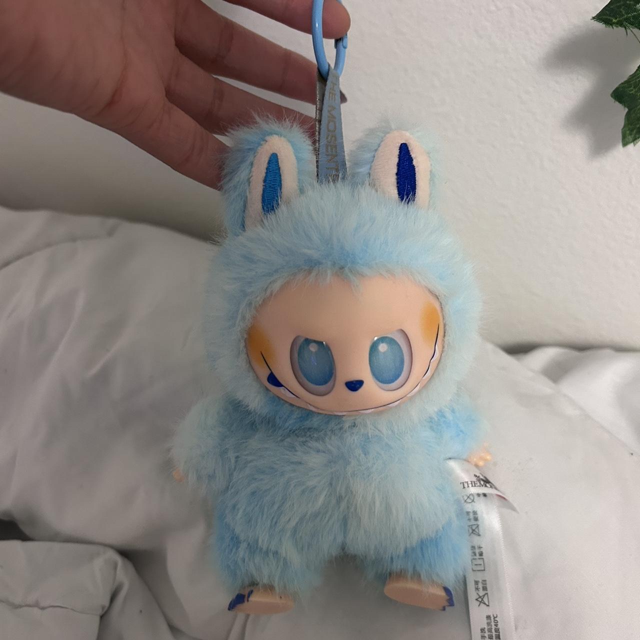 Blue labubu #labubu #blue #toy #bluelabubu blue... | Depop