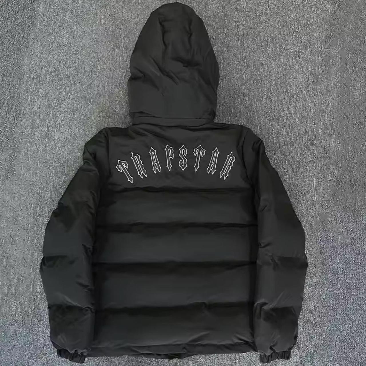 Trapstar black puffer jacket Brand New Free... | Depop