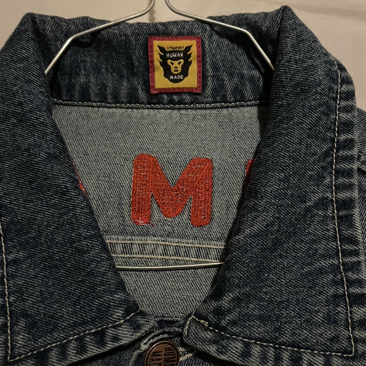 HUMAN MADE Denim Work Jacket Size L Worn 5x Max... - Depop