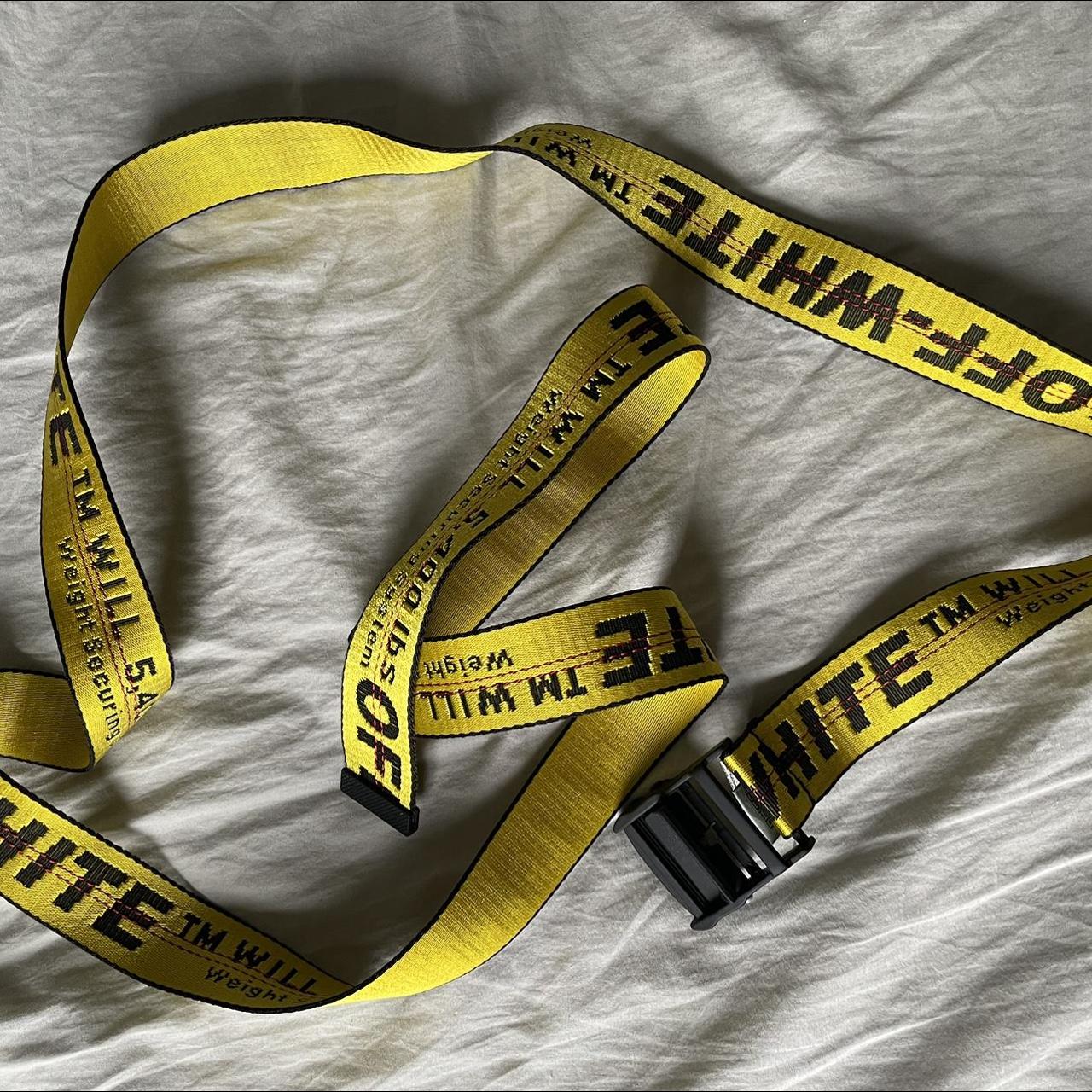 Off-White. Industrial logo belt. - Depop