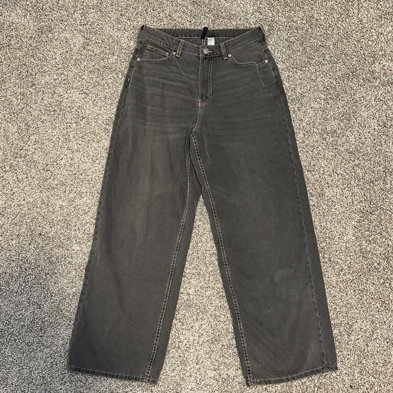 DIVIDED H&M BAGGY SAND WASH VINTAGE JEANS wide legged - Depop