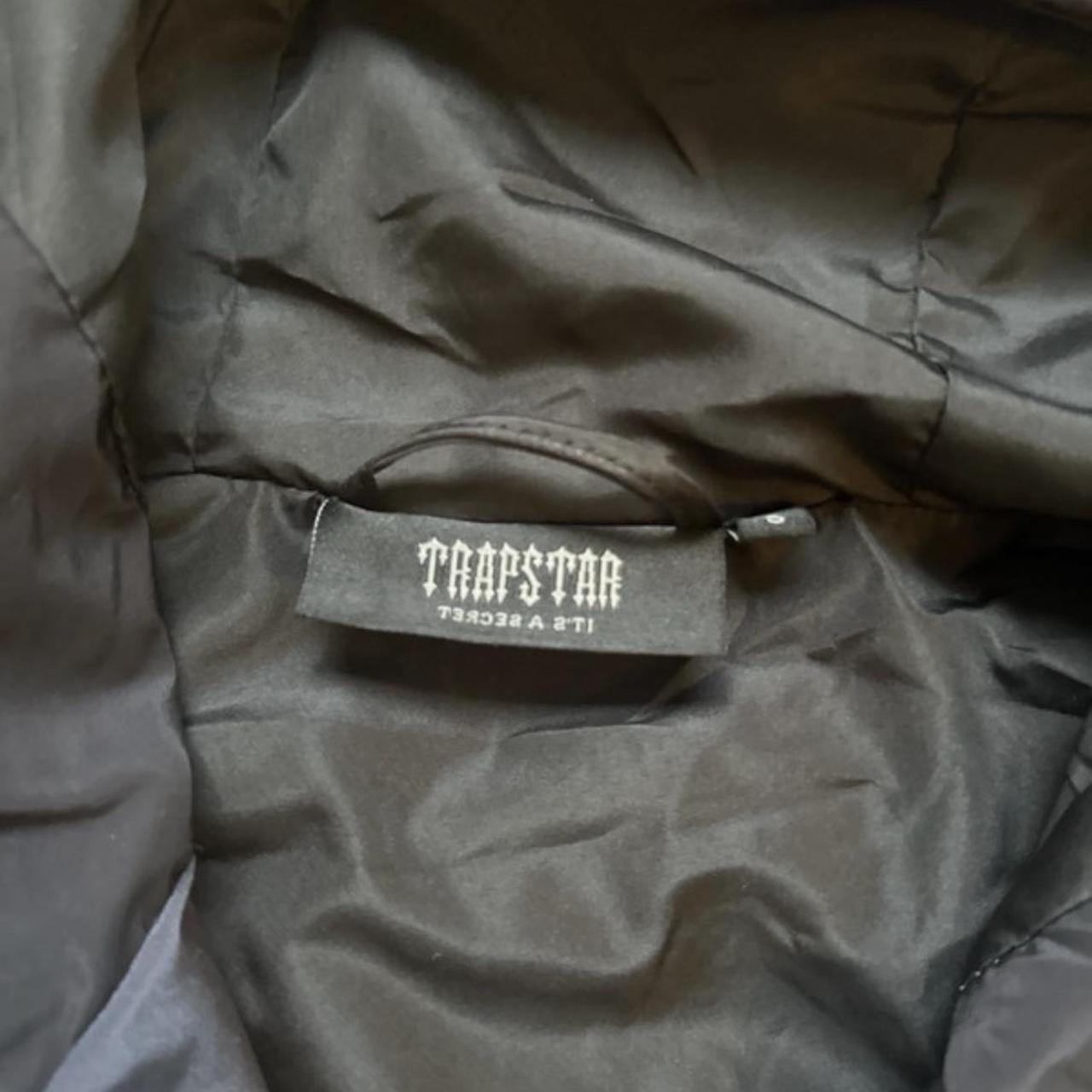 Black Trapstar Windbreaker Never been worn Size... - Depop