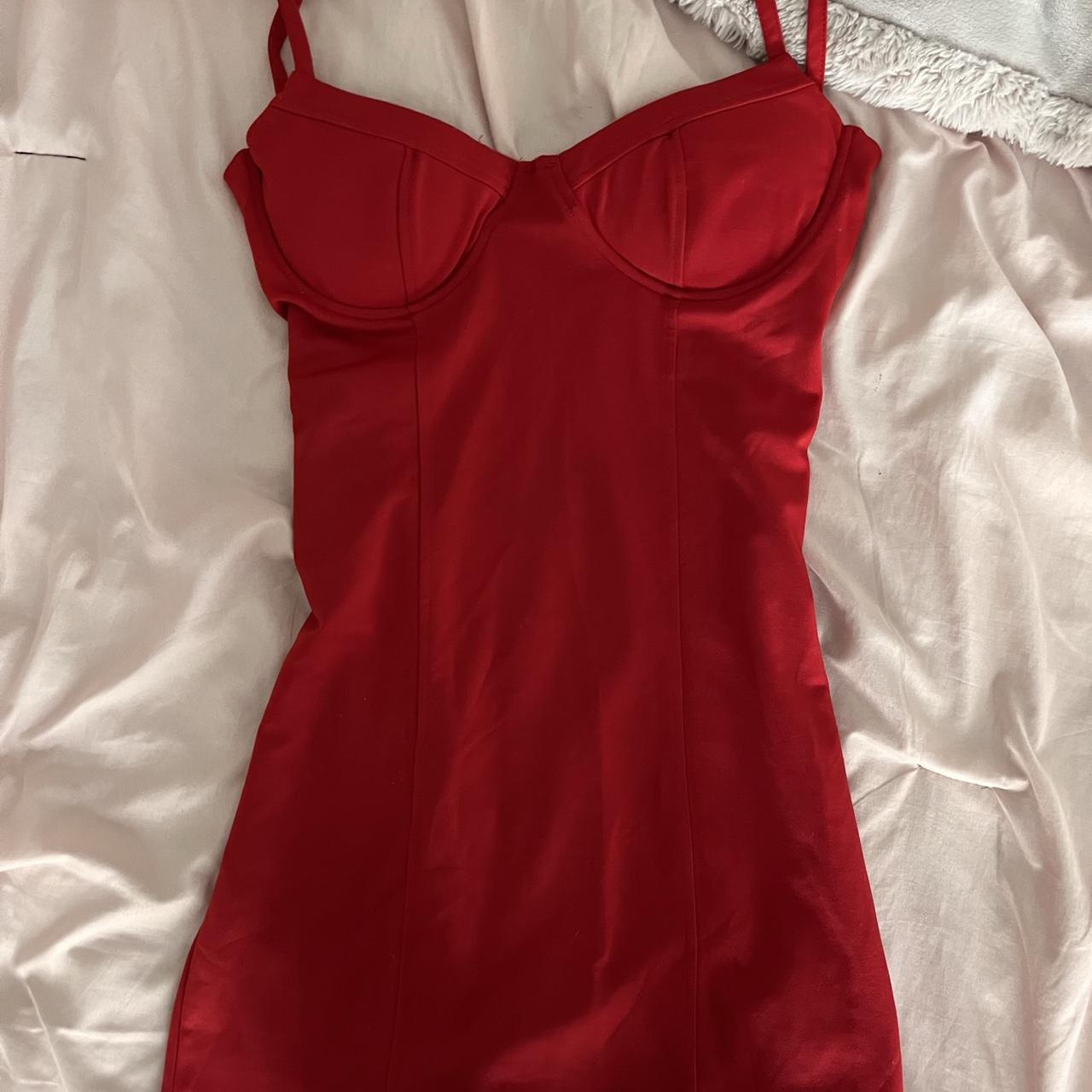Red mini dress 🍒 - Depop