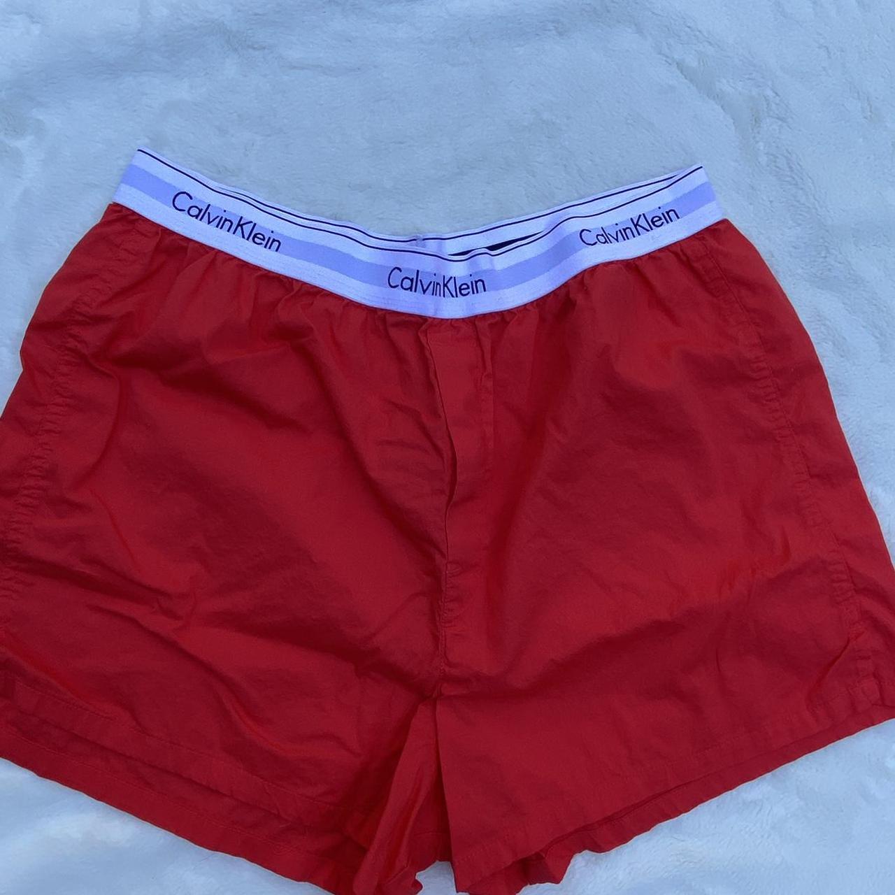 Calvin Klein Boxers in Red Brand new no tags Size... - Depop