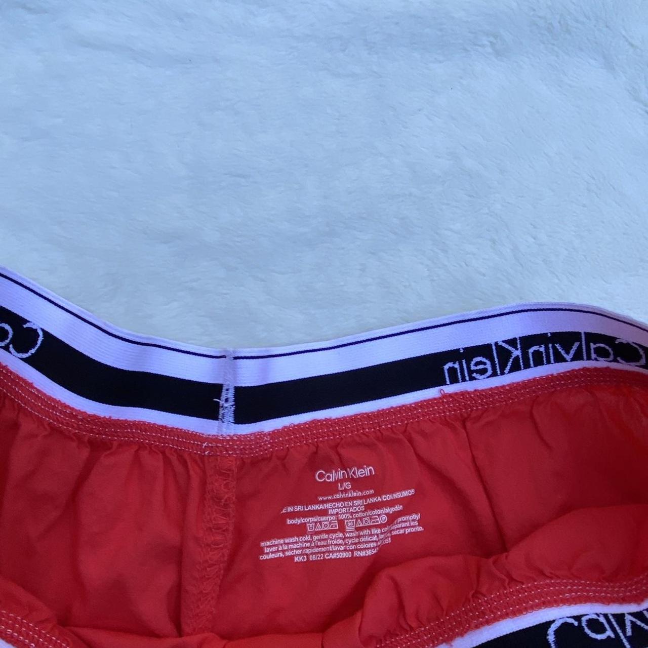 Calvin Klein Boxers in Red Brand new no tags Size... - Depop