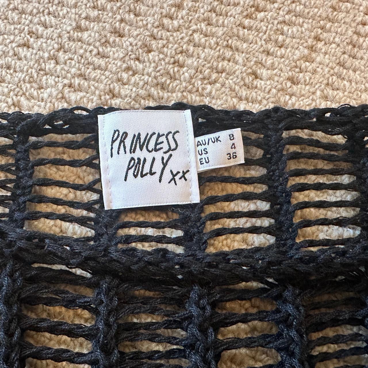 Princess Polly crochet long sleeve top | Depop