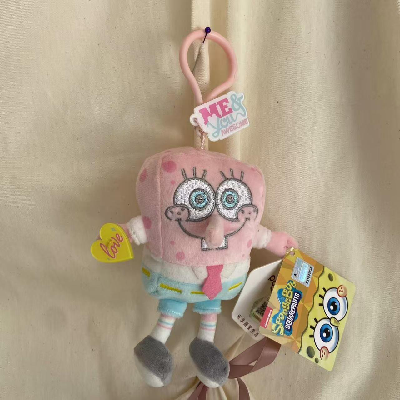 #SpongeBob>SpongeBob!so lovely,so pink~~ -FREE... - Depop
