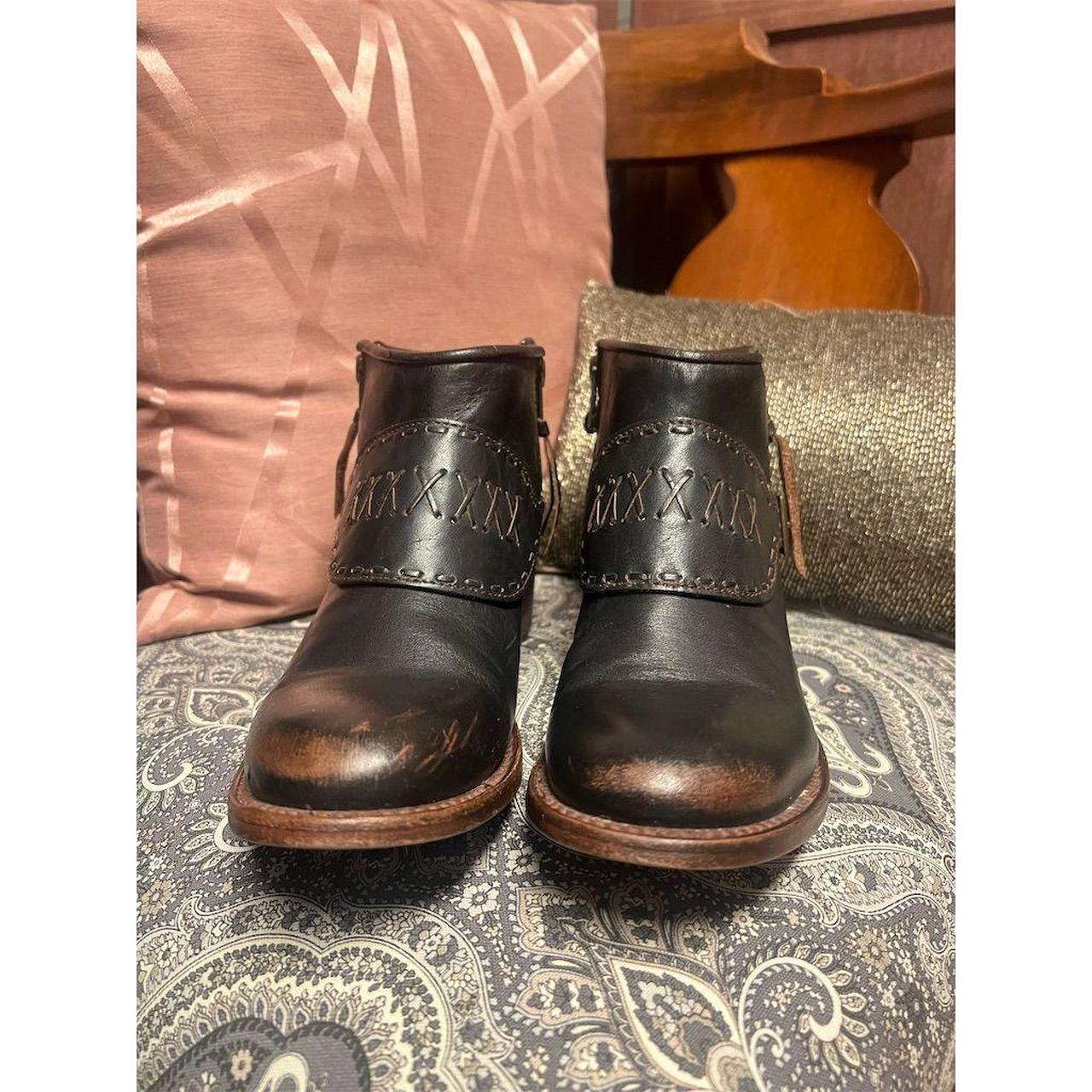 The Freebird by Steven bootie in black is a women's... - Depop