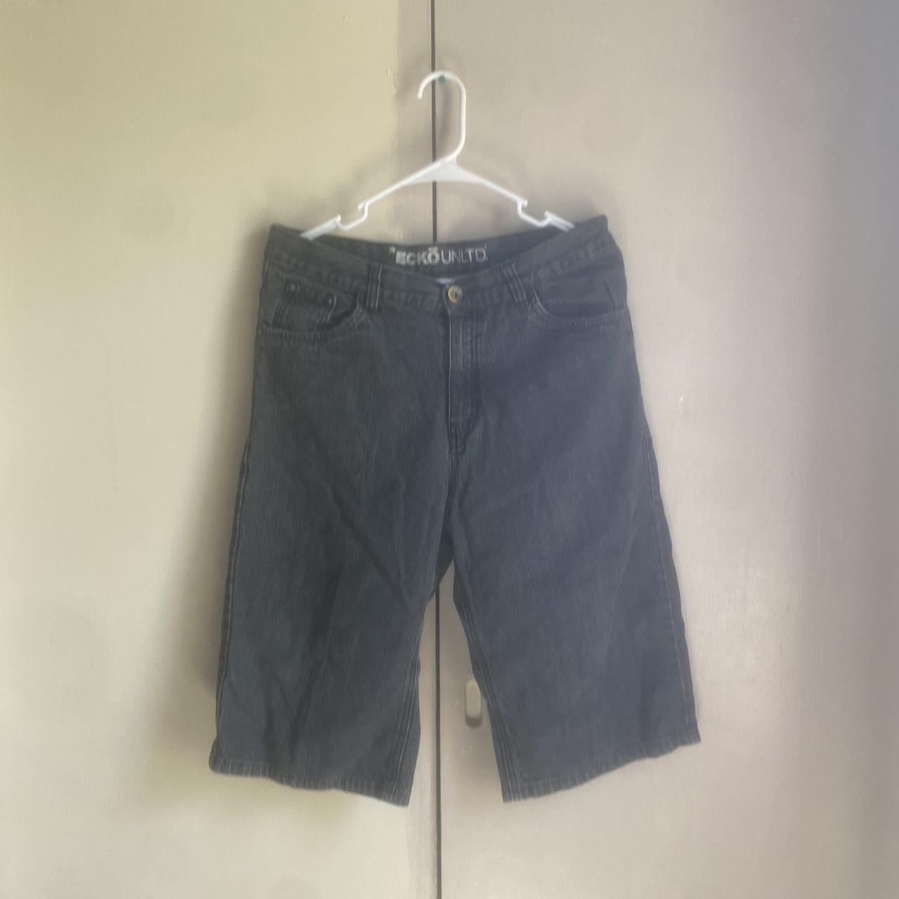 Ecko Unltd Jorts with the embroidered back pocket.... - Depop