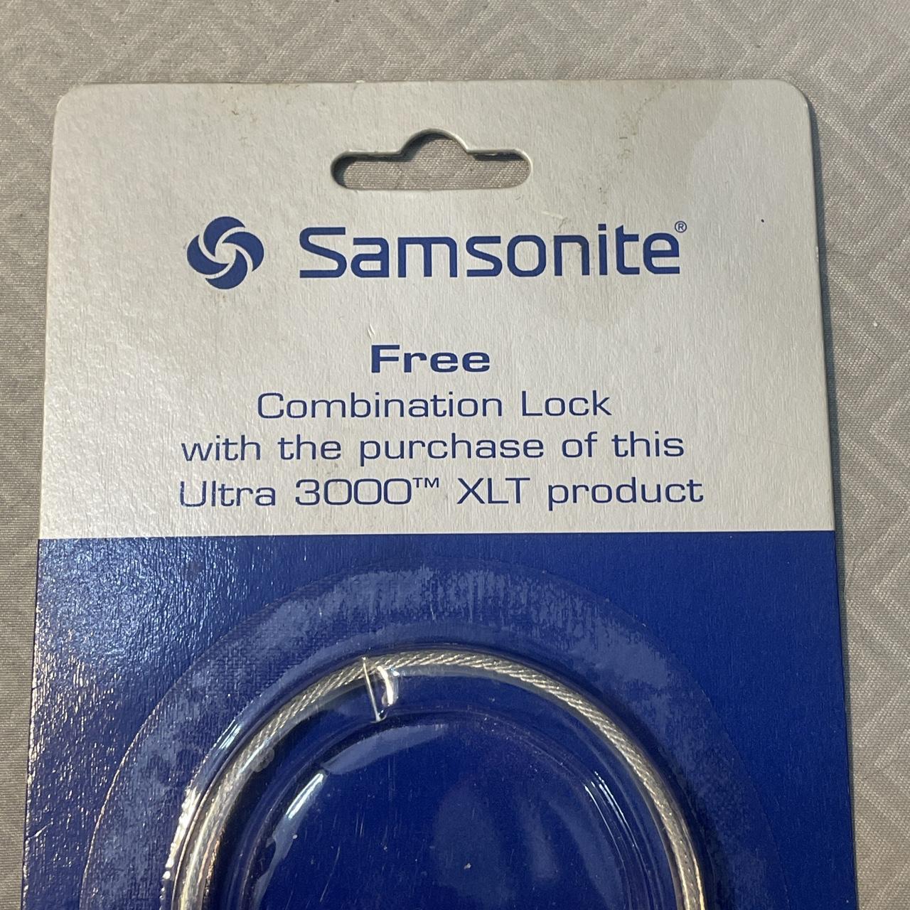 Samsonite Cable Combination Lock For Luggage New Sealed - Depop